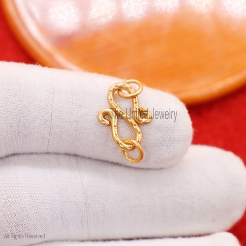 925 Silver S Shape Enhancer, Silver Charm Holder Lock, Silver S Shape ...