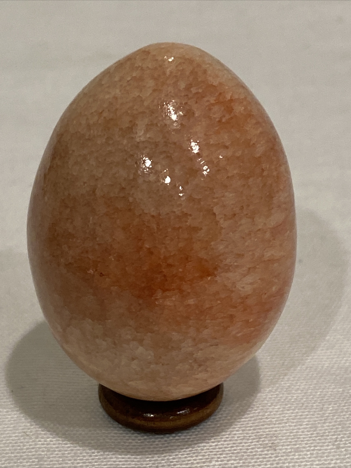 Vintage 2” Hand Carved Quartzite Stone Egg Gemstone Carving Crystal ...
