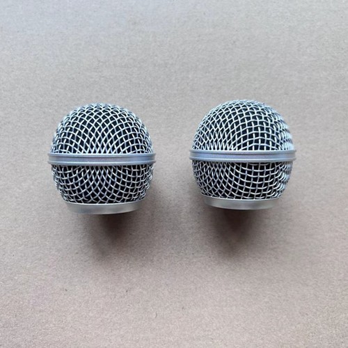 2pcs Dropproof Microphone Mesh Cover Replacement Parts for SHURE SM58 ...