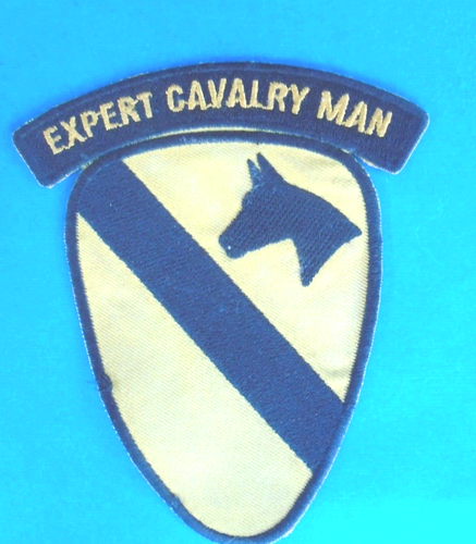 US Army Expert Cavalry Man patch | eBay