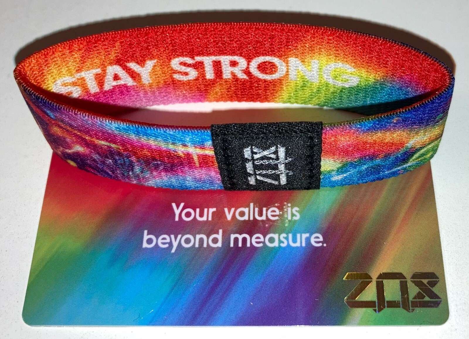 ZOX Stay Strong Bundle Strap Ring Size 7 Value Beyond Measure Strength ...
