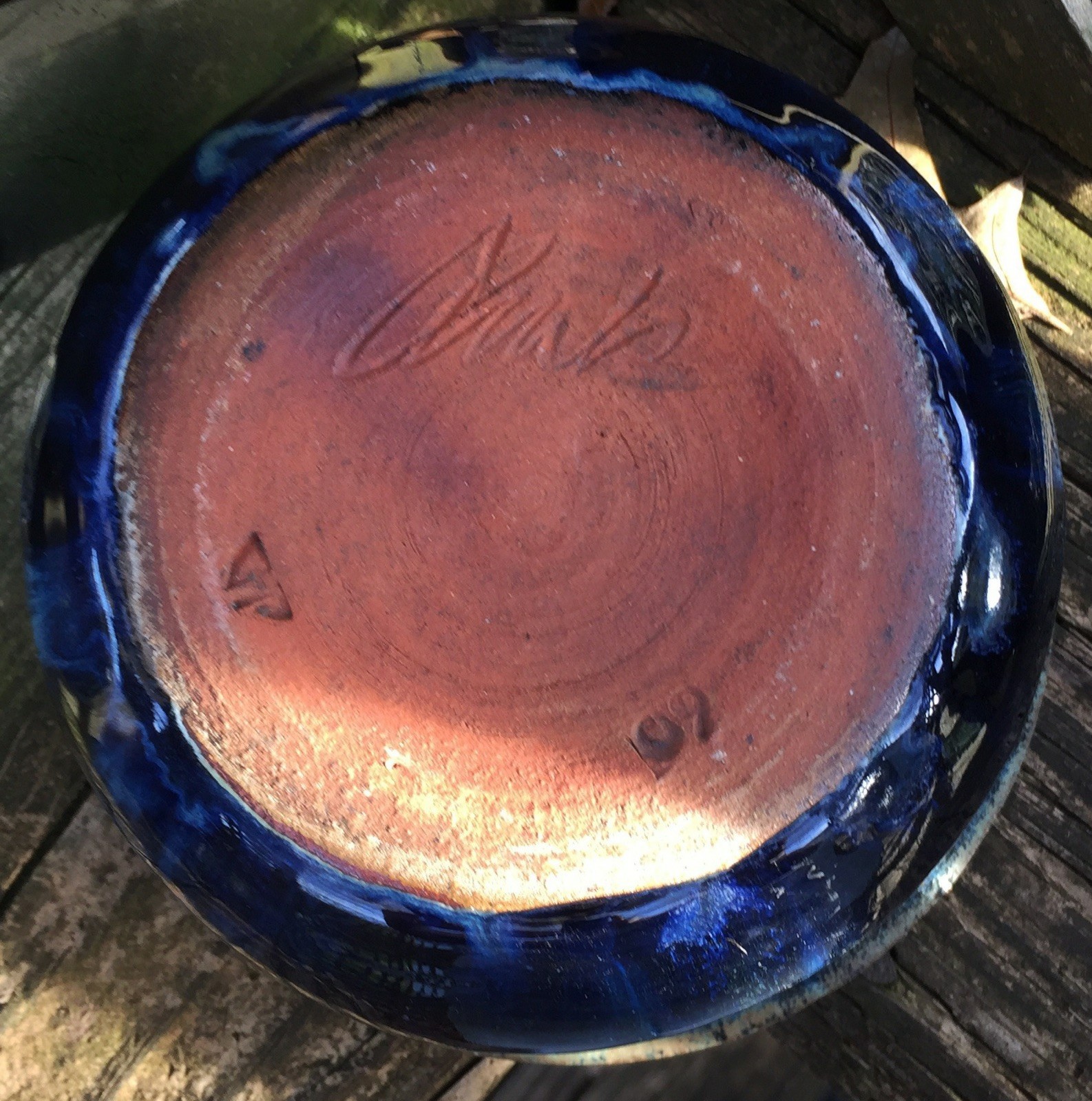 Signed Clark House Pottery Ohr Inspired Ohrigami Ceramic Folded Art Pot ...