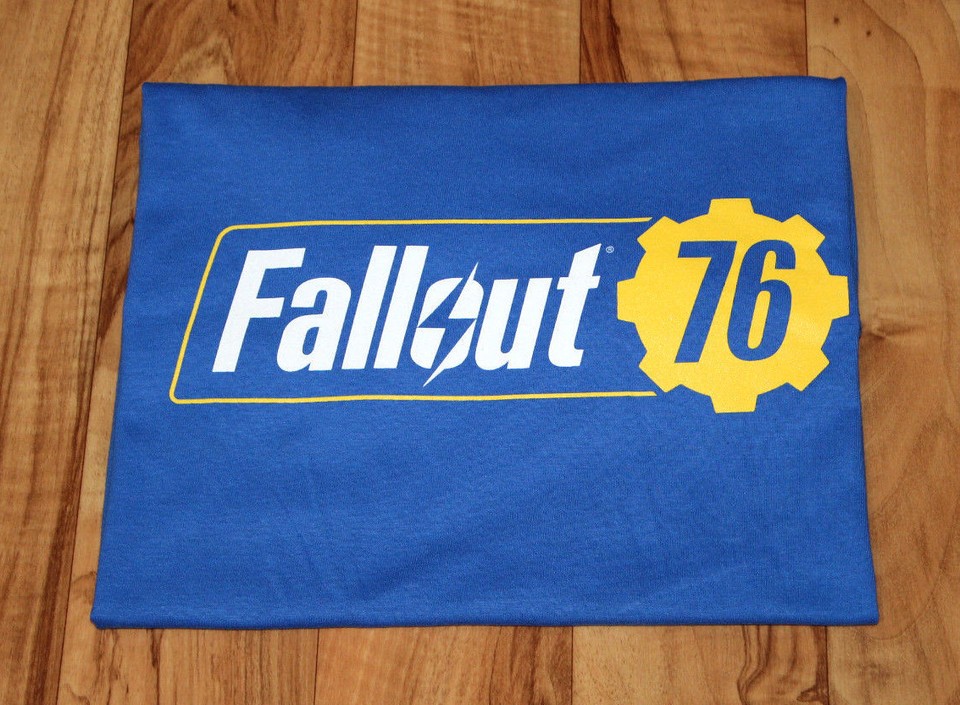 Fallout 76 Rare Preorder Promo T-Shirt PS4 Xbox One | eBay