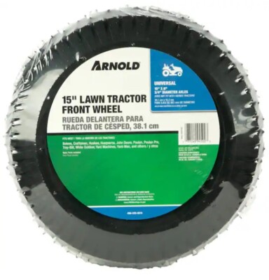 Arnold Universal Front-Rider Wheel Lawn Tractors Turf Tread 15 in ...