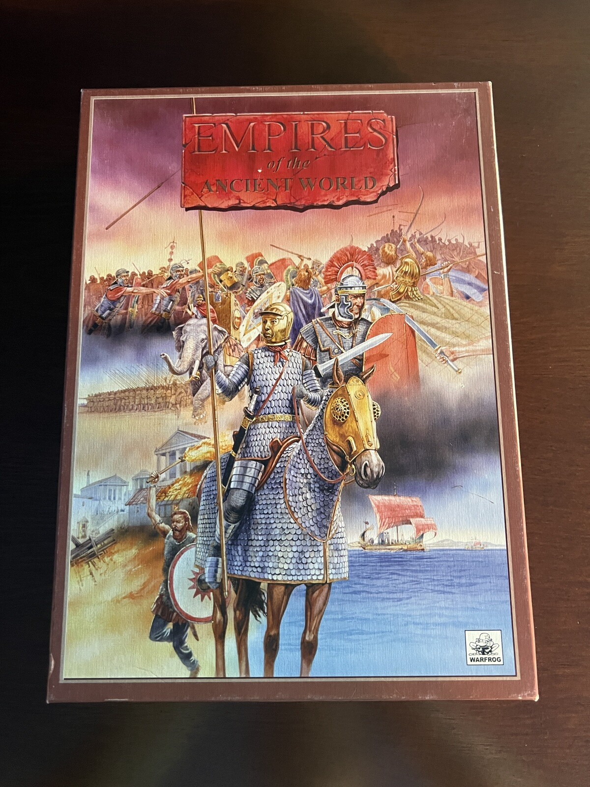 Empire of the Ancient World RARE Martin Wallace Warfrog Great Condition ...