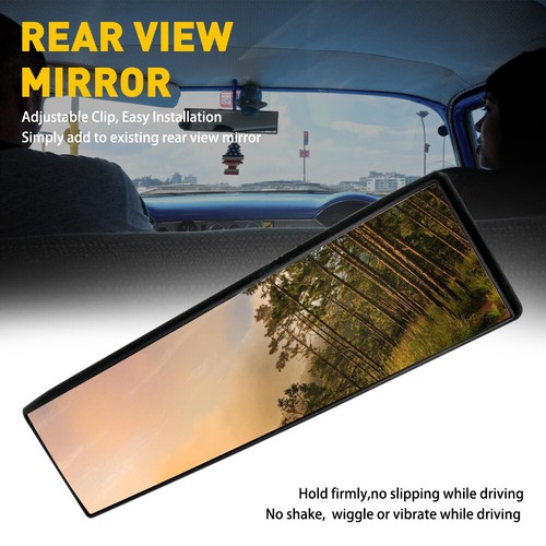 HD Large Extra Vision Clear Day Night Rear View Mirror Rearview Truck ...