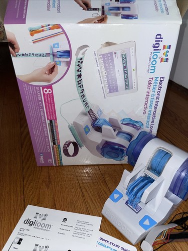 DIGILOOM Friendship Bracelet Electronic Interactive Loom Fun Party Idea ...