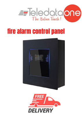 Teledata ONE 1 loop expandable to 9 addressable fire alarm control ...