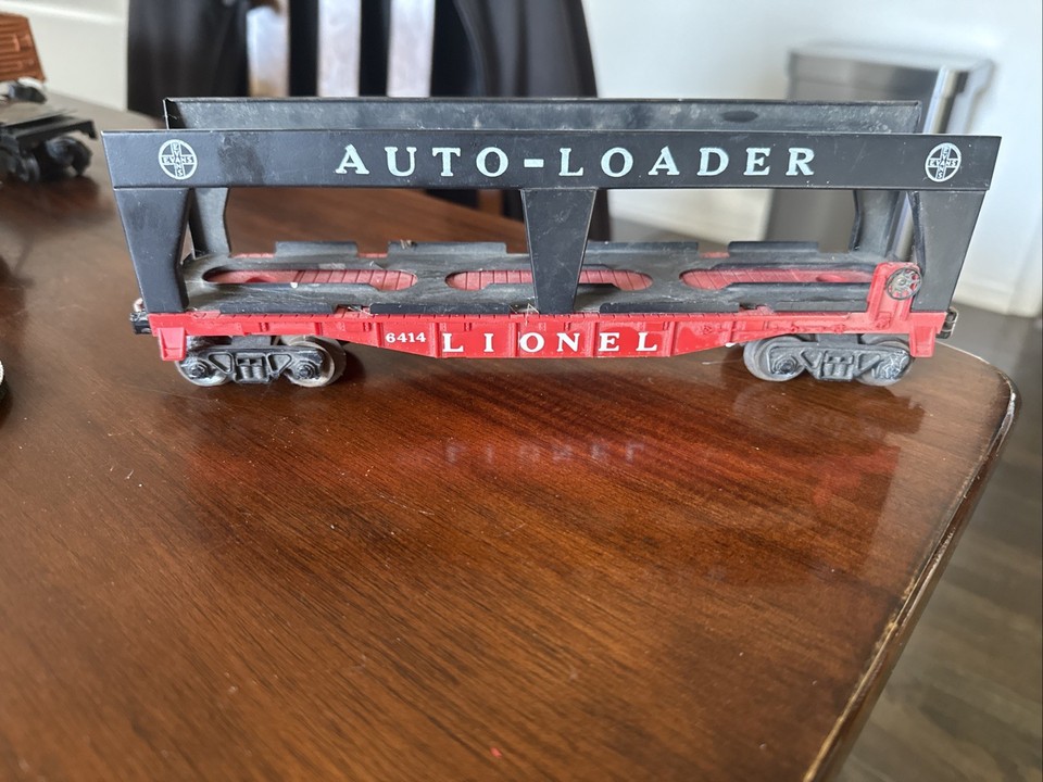 VINTAGE LIONEL O GAUGE 6414 EVANS AUTO-LOADER CAR EMPTY | eBay