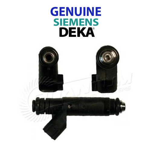 GENUINE SIEMENS DEKA 60LB Fuel Injectors EV6/USCAR 60mm 630cc 108191 ...