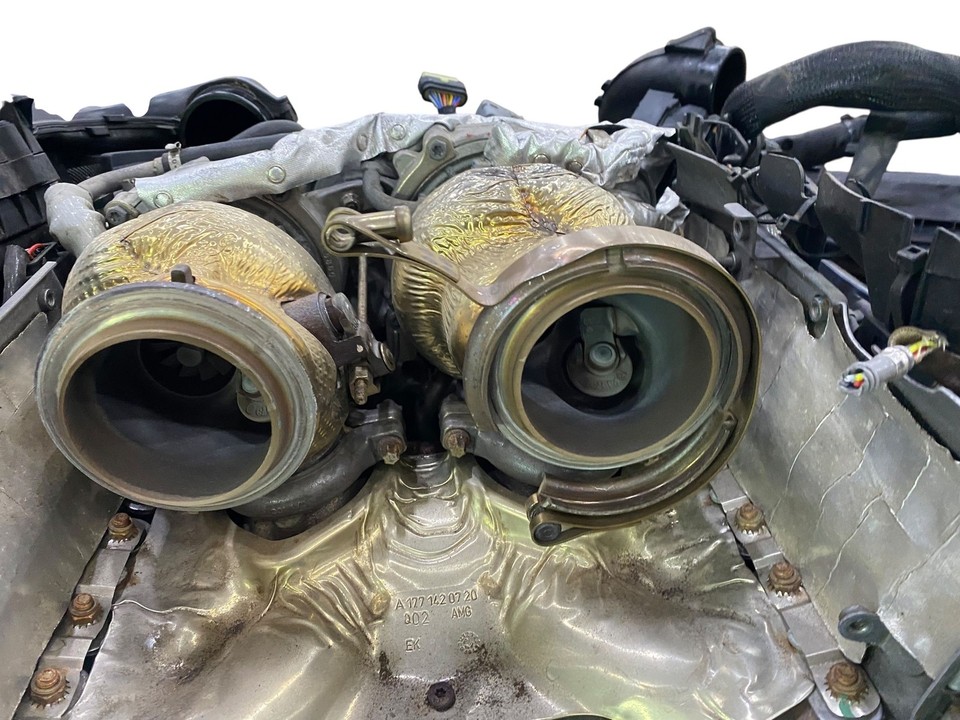 2018-2019 MERCEDES S560 W222 4L BI-TURBO V8 M176 ENGINE MOTOR VIN G 7TH ...