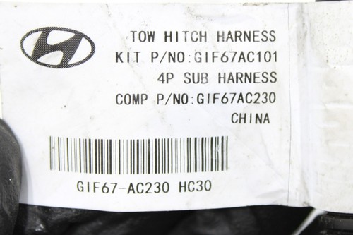 HYUNDAI IONIQ 5 TOW TOWING TRAILER HITCH BAR WIRE WIRING HARNESS OEM ...