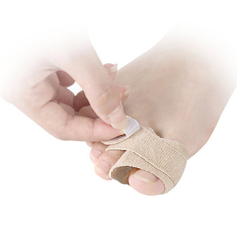 Toe Finger Straightener Hammer Toe Corrector Bandage Toe Separator ...