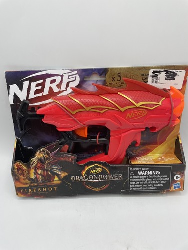 Nerf DragonPower Fireshot Dart Blaster Dungeons and Dragons 5 Nerf ...