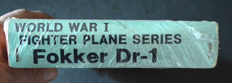 Made in Japan WW1 Fokker Dr-1 Triplane Balsa Model Plane Kit Sealed In ...