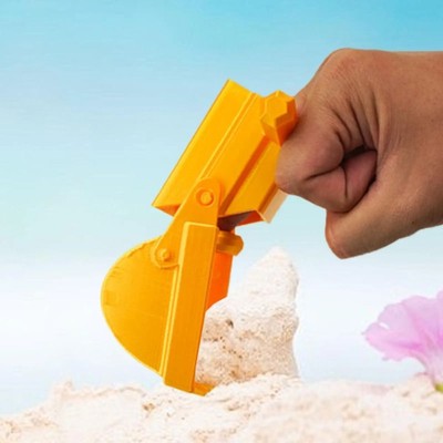 360 Rotation Sand Excavator Digger Toy Plastic Sandbox Digger Kids ...