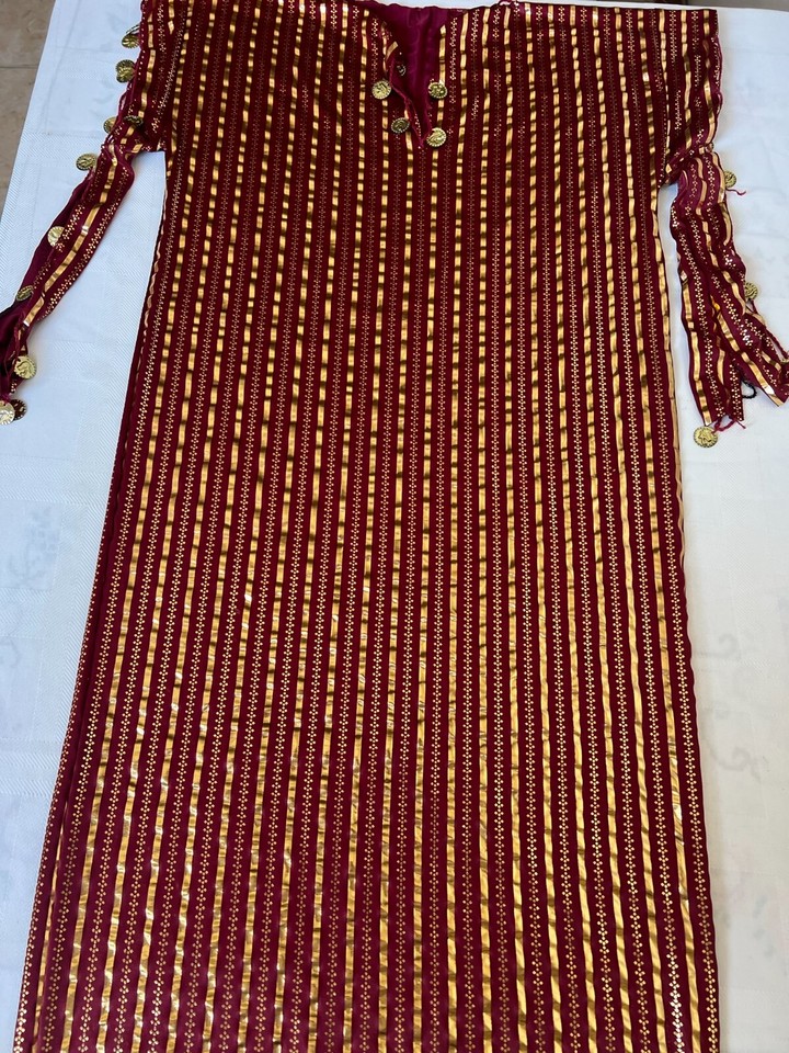 Egyptian Belly Dance Dress Saidi Costume, Baladi Galabia, Fallahi Abaya ...