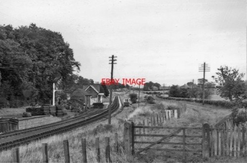 PHOTO BURGH RAILWAY STATION CUMBERLAND 1961 NBR CARLISLE - SILLOTH ...