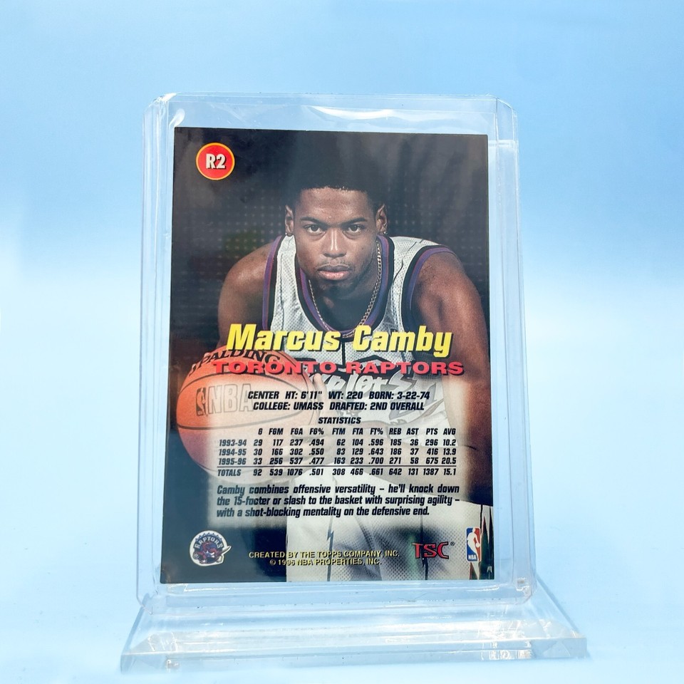 Marcus Camby Rookie - 1996 Topps Stadium Club - Toronto Raptors - R2 | eBay