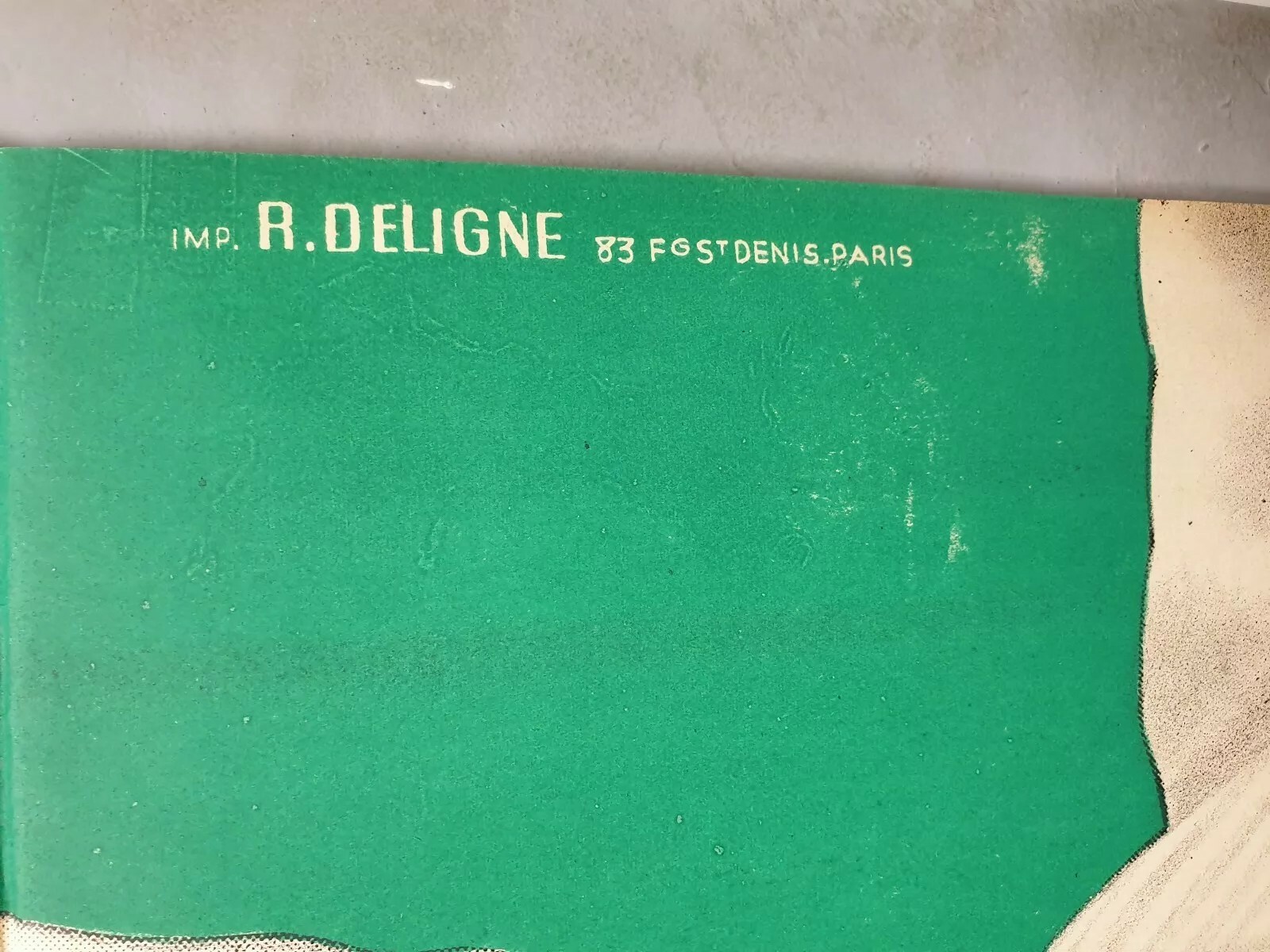 Affiche ancienne Reda Caire Decca Disques Janguy Deligne 80x120 | eBay