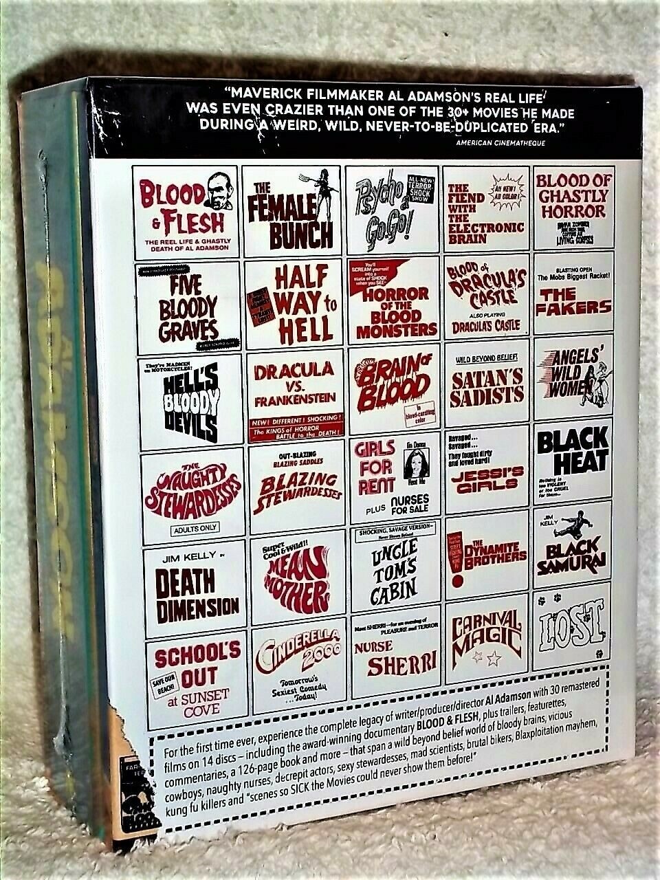 Al Adamson: The Masterpiece Collection Box Set (Blu-ray) for sale ...