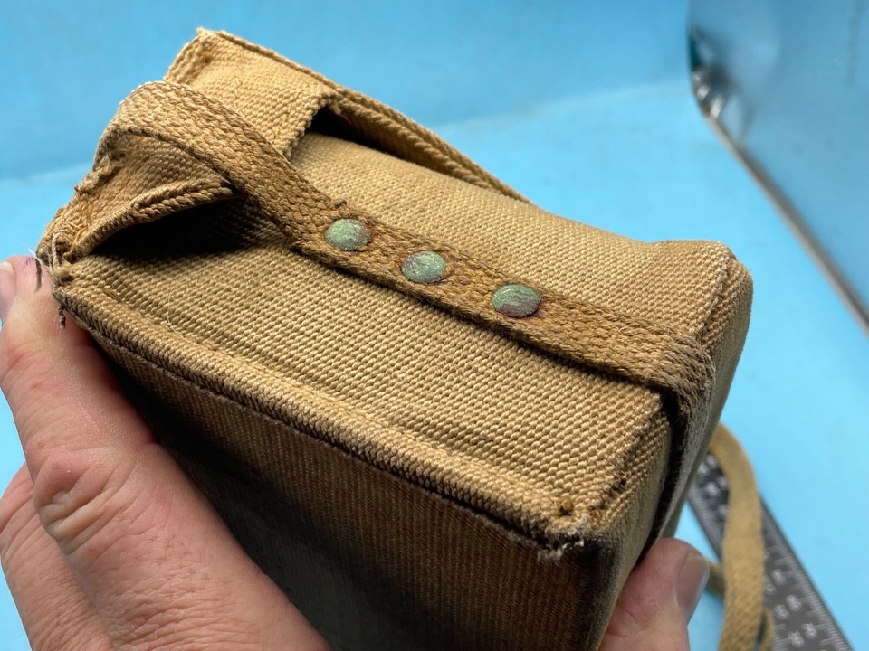 Original WW2 British Army 37 Pattern Economy Binocular Case with ...