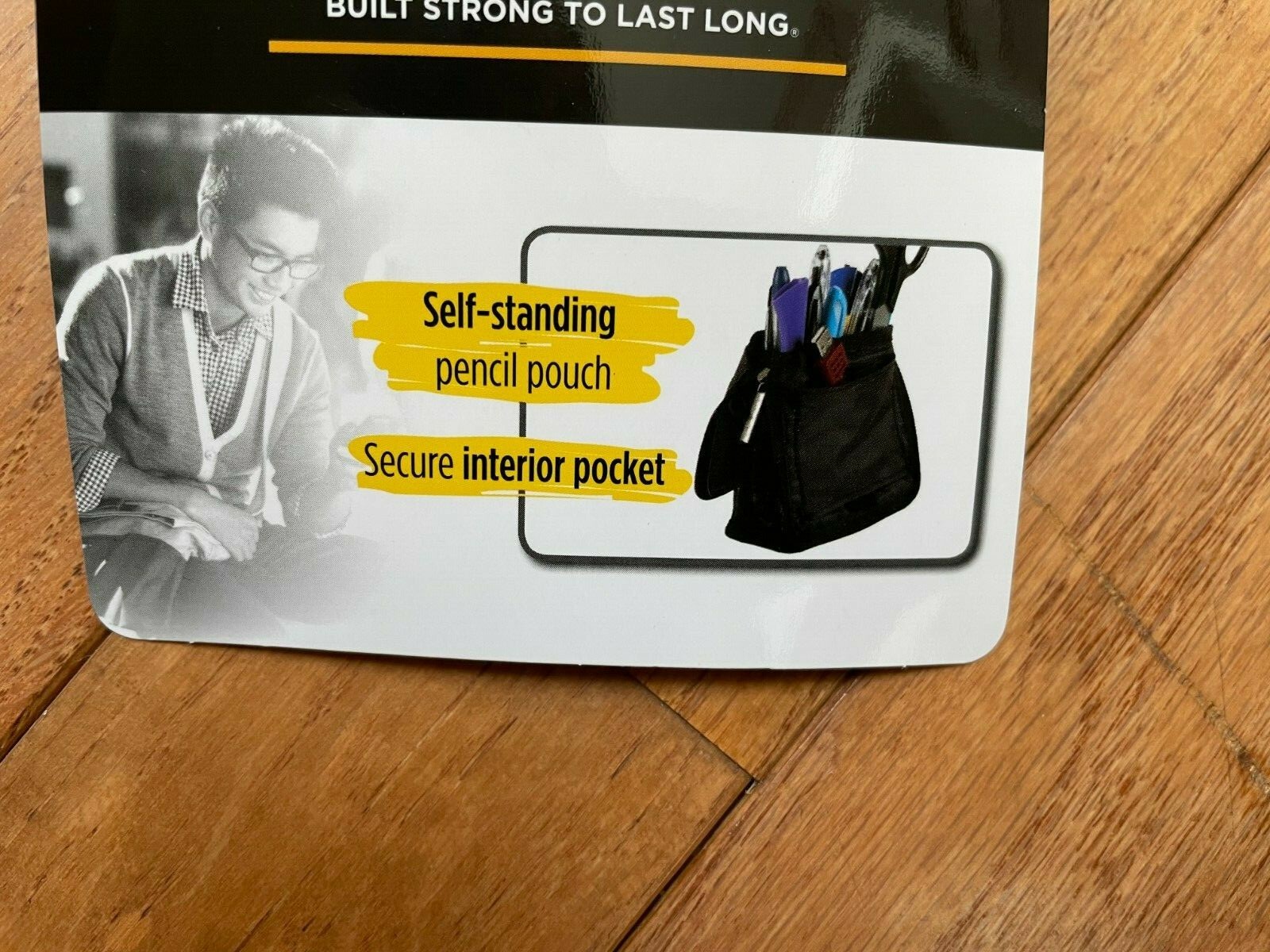 Mead Five Star self-standing pencil pouch with interior pockets NEW | eBay