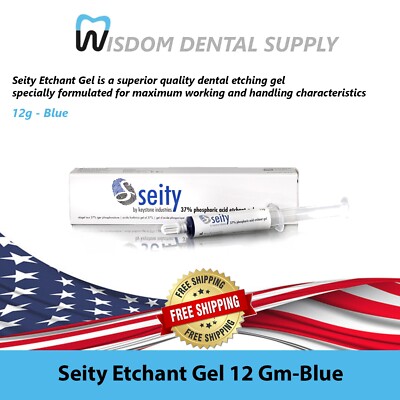 SALE! Seity Etchant Gel 12g Blue, maximum working and handling ...