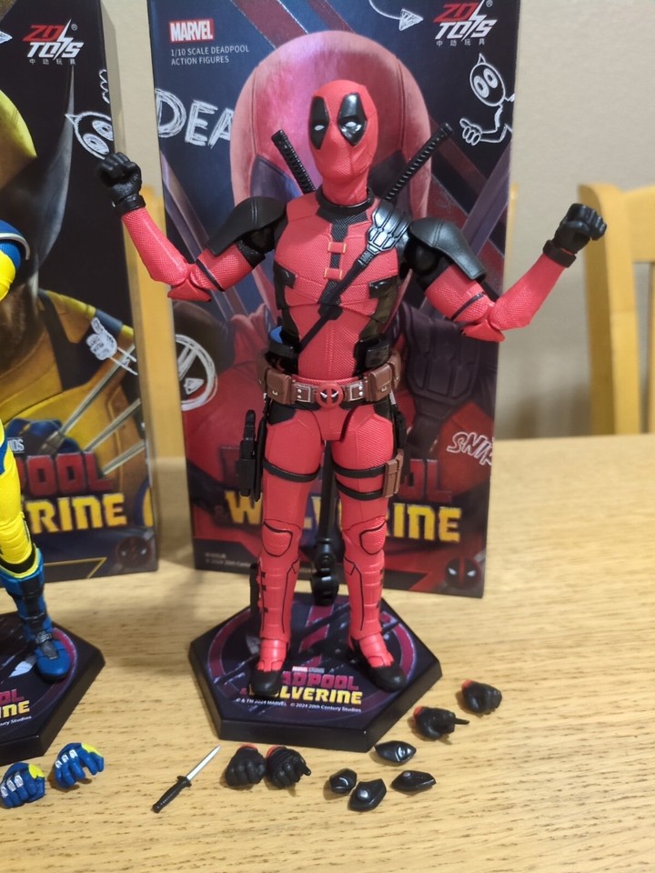 Deadpool And Wolverine action figures 2 Pack! Deadpool And Wolverine ...