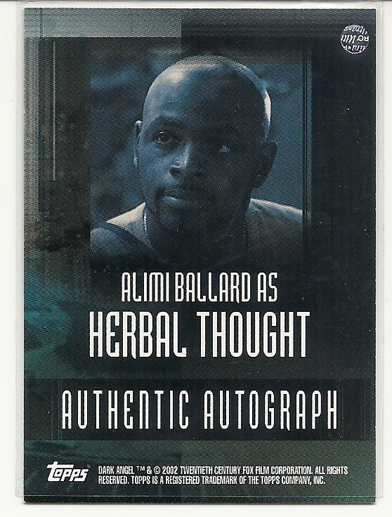 Dark Angel Alimi Ballard "Dark Angel" Haven (TV Episode 2001) Alimi