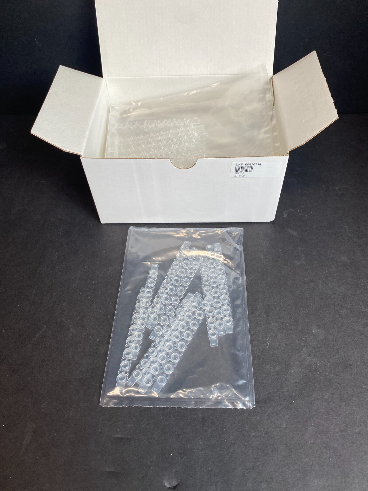 Agilent Plastic Strips of 8 Optically Clear Caps Mx3000p 108/strips ...