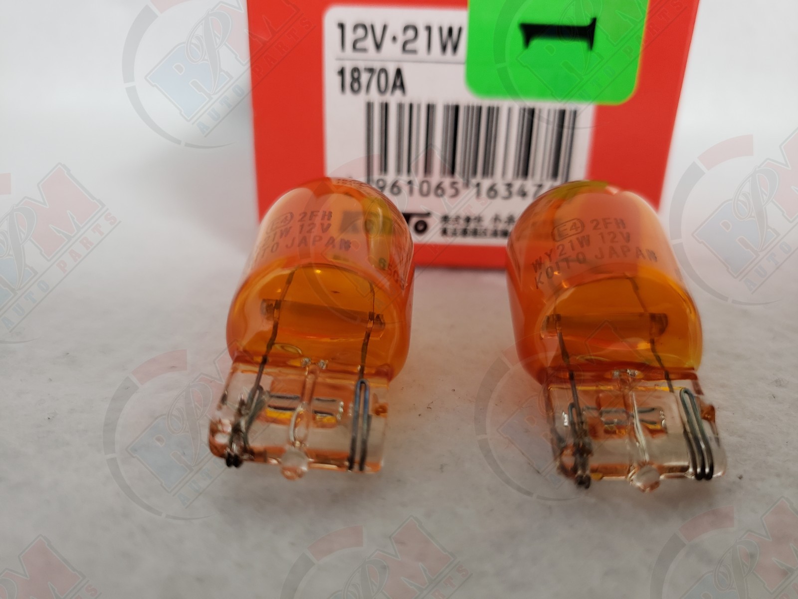 Genuine KOITO 12V 21W Turn Signal Halogen Light Amber 7440NA T20 bulb ...