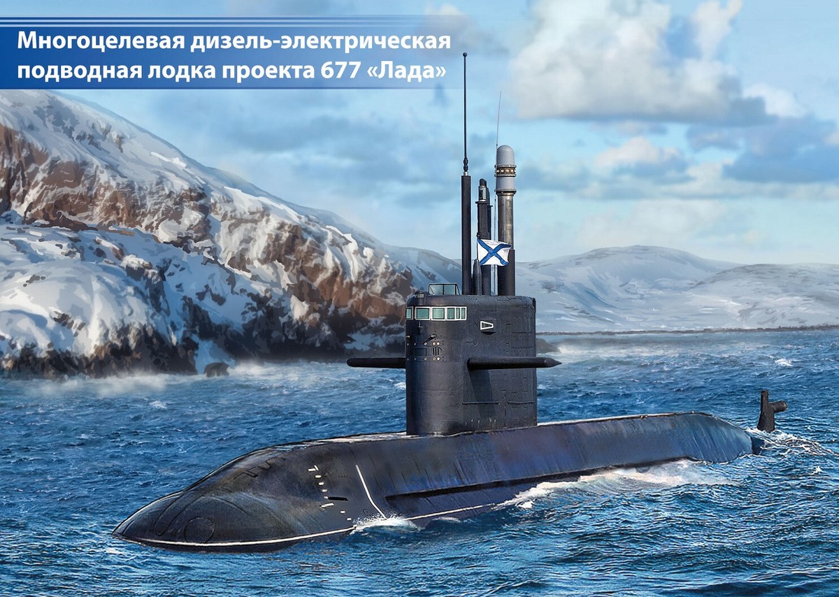 Lada Class Submarine H I Sutton Covert Shores