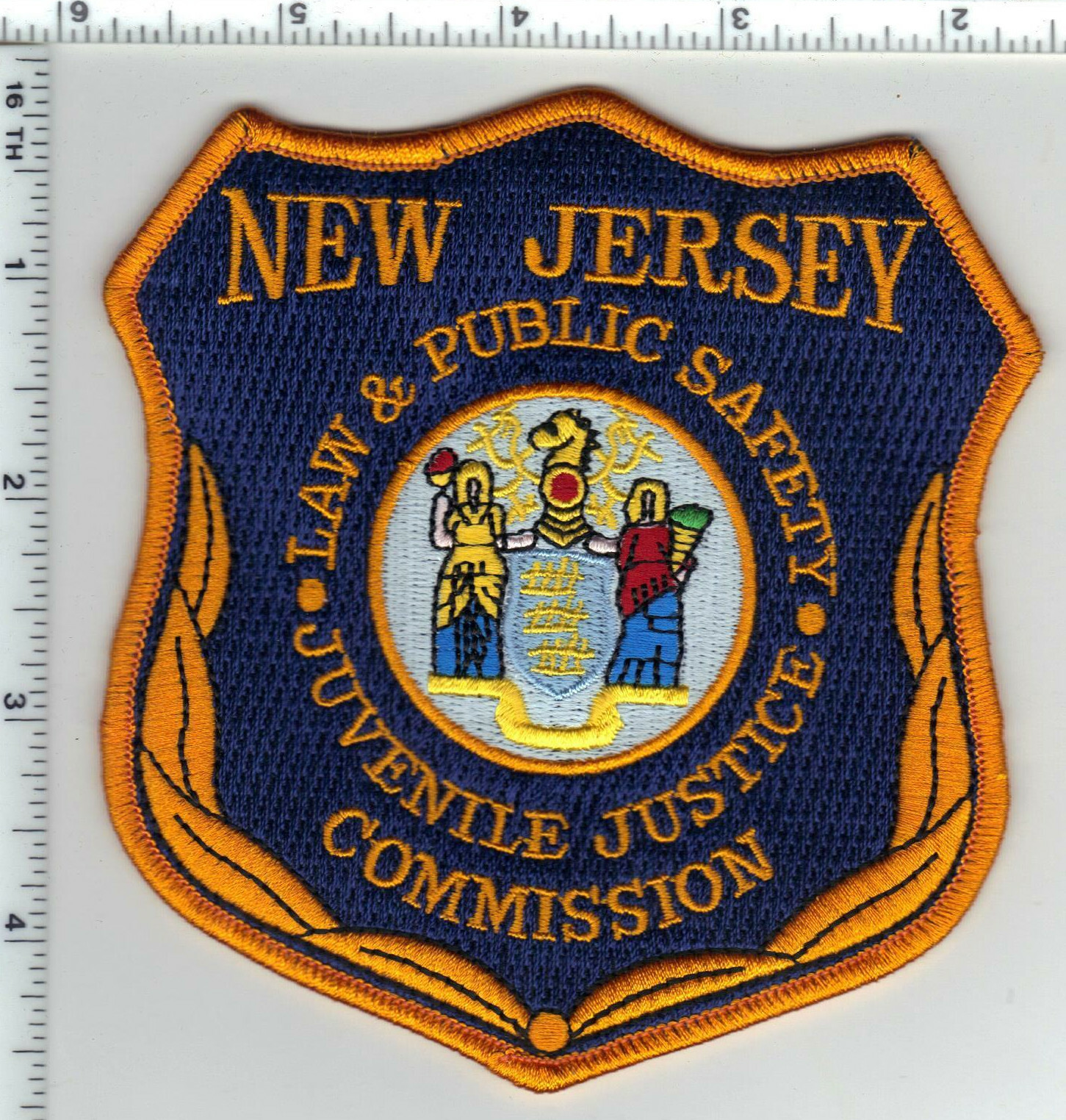 Juvenile Justice Commission (New Jersey) 1st Issue Shoulder Patch | eBay
