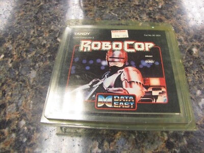 Vintage Tandy 26-3164 Robocop TRS-80 Color Computer 3 Game Cartridge ...
