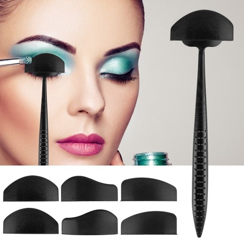 6 In 1 Eyeshadow Crease Line Kit Shadow Applicator Makeup Stamp Cut ...