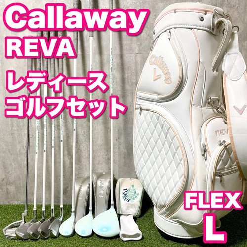 Callaway REVA Women's Golf Set Cute Beginner Club Good | eBay