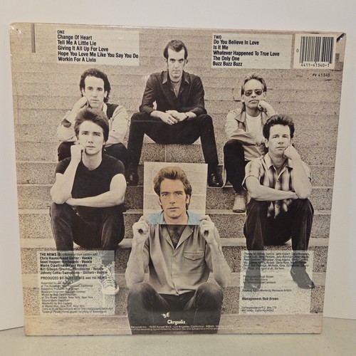Huey Lewis and the News Picture This Vinyl LP 1982 Shrink Wrap | eBay