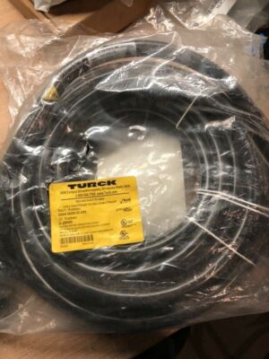 TURCK GSDM GKDM 32-10M/S4000 CORDSET, STRAIGHT, MALE/FEMALE, 3 POLE, U ...