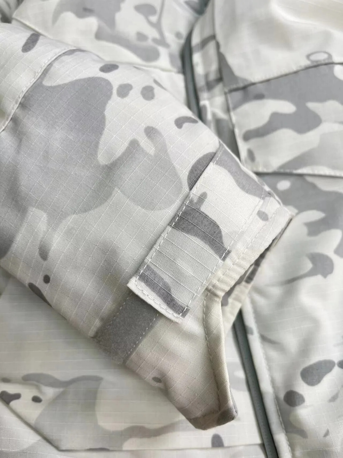 Outdoor Skiwear Clothing Winter Cotton Snow White Camouflage Jacket ...
