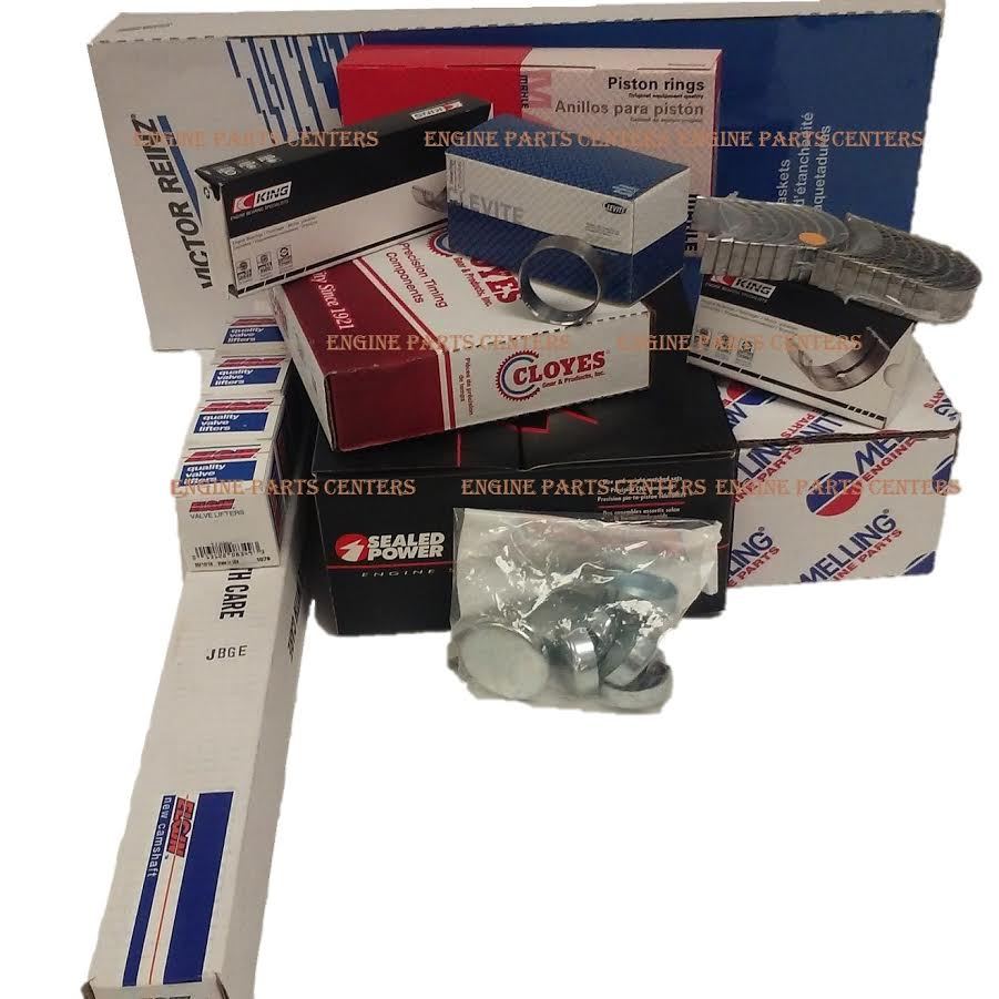 MARINE Master Engine Kit w/Pistons+Cam+Rings Mercruiser Chevy 5.7L 350 ...