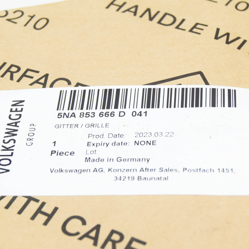 NEW VW TIGUAN AD FRONT RIGHT BUMPER GRILLE 5NA853666D 041 5NA853666D041 ...