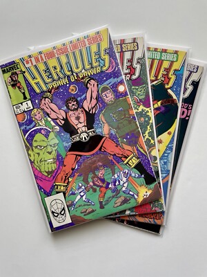 Hercules: Prince Of Power Vol 2 #1-4 (1984) Complete Mini Series Marvel ...