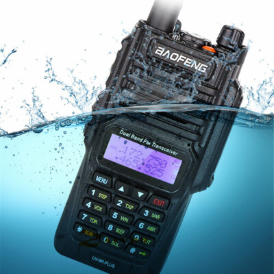 UV-9R PLUS Walkie Talkie Dual Band Portable Two Way Radios Waterproof ...