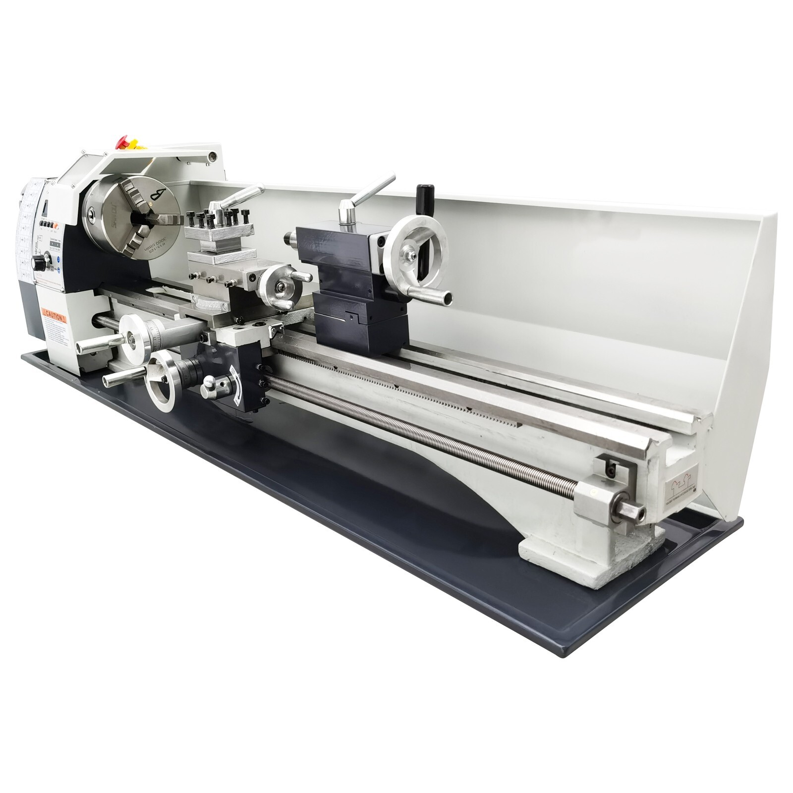 Precision Double Head Double Chuck Metal Lathe 110V 1100W RC-210E Bench ...