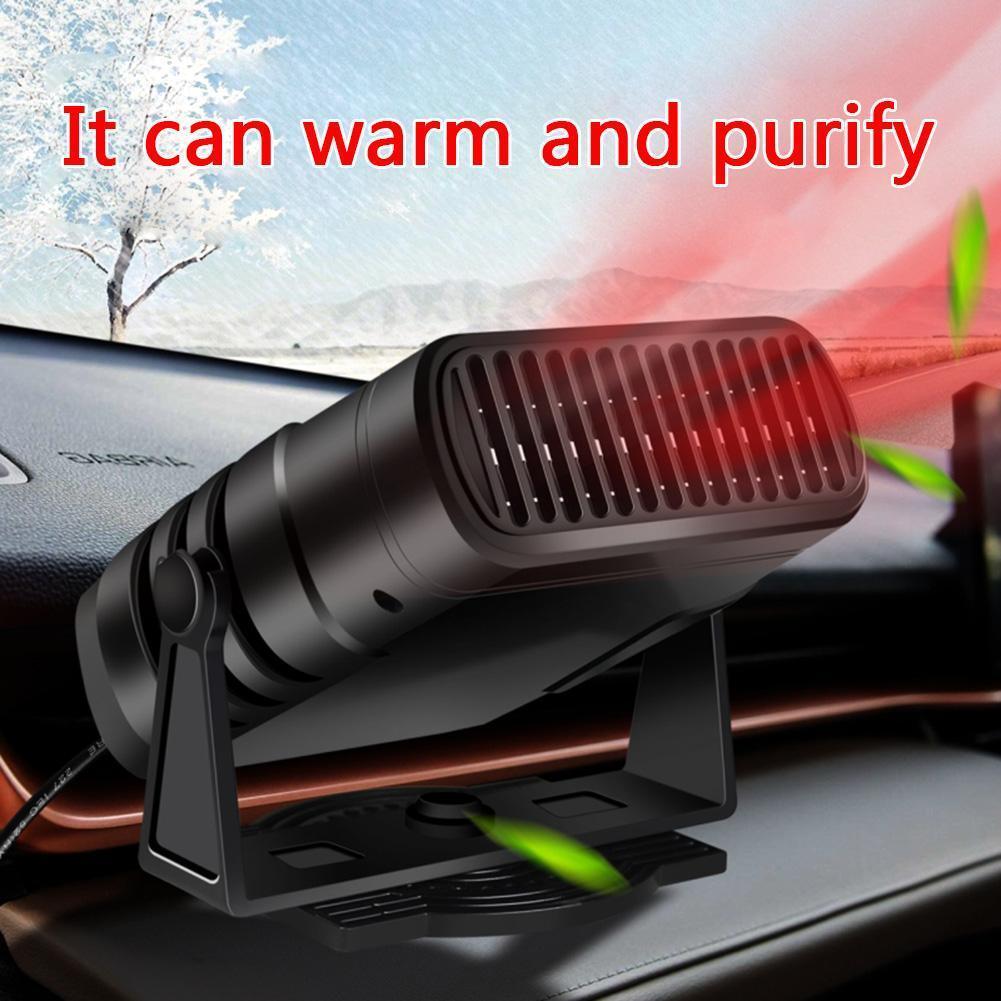 Portable Car Heater Fan Air Cooler Demister Defroster Heating Fan (12V ...