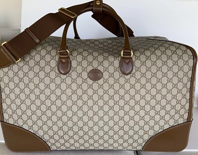 GUCCI Classic GG Logo Large Hand Luggage (23 X 13 X 13 inches)—New With ...