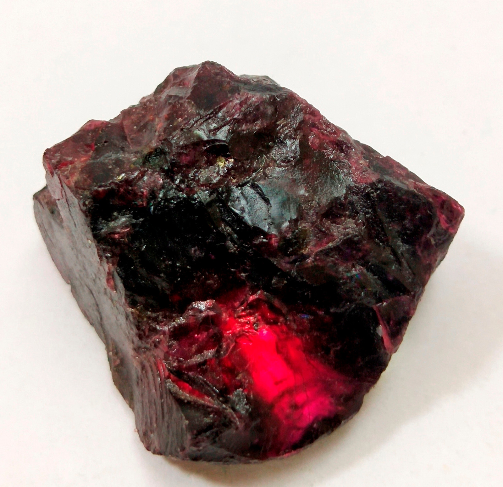 132 Ct Natural Red Garnet Rough Loose Gemstone | eBay