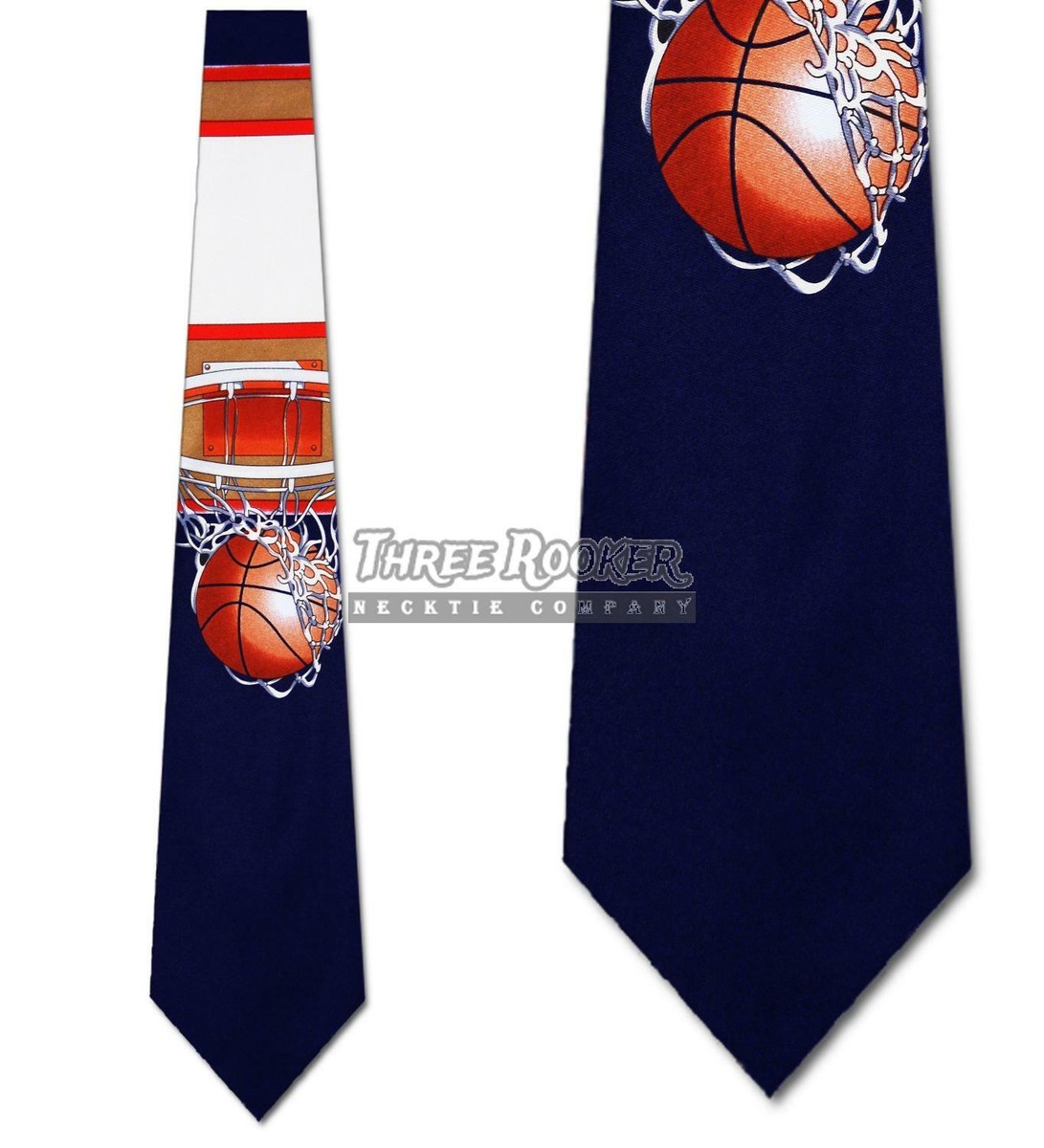 Basketball Ties Neckties By Three Rooker Company Three Rooker ...