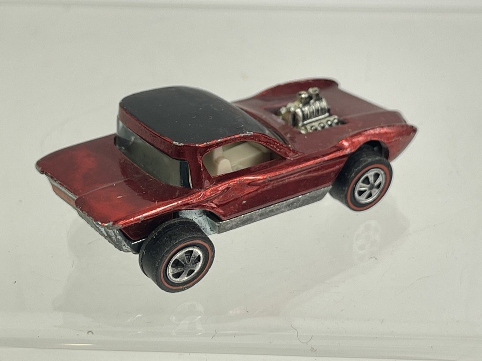 Hot Wheels Redline PYTHON Red HK Tan Interior USA 1968 All Original Vintage | eBay
